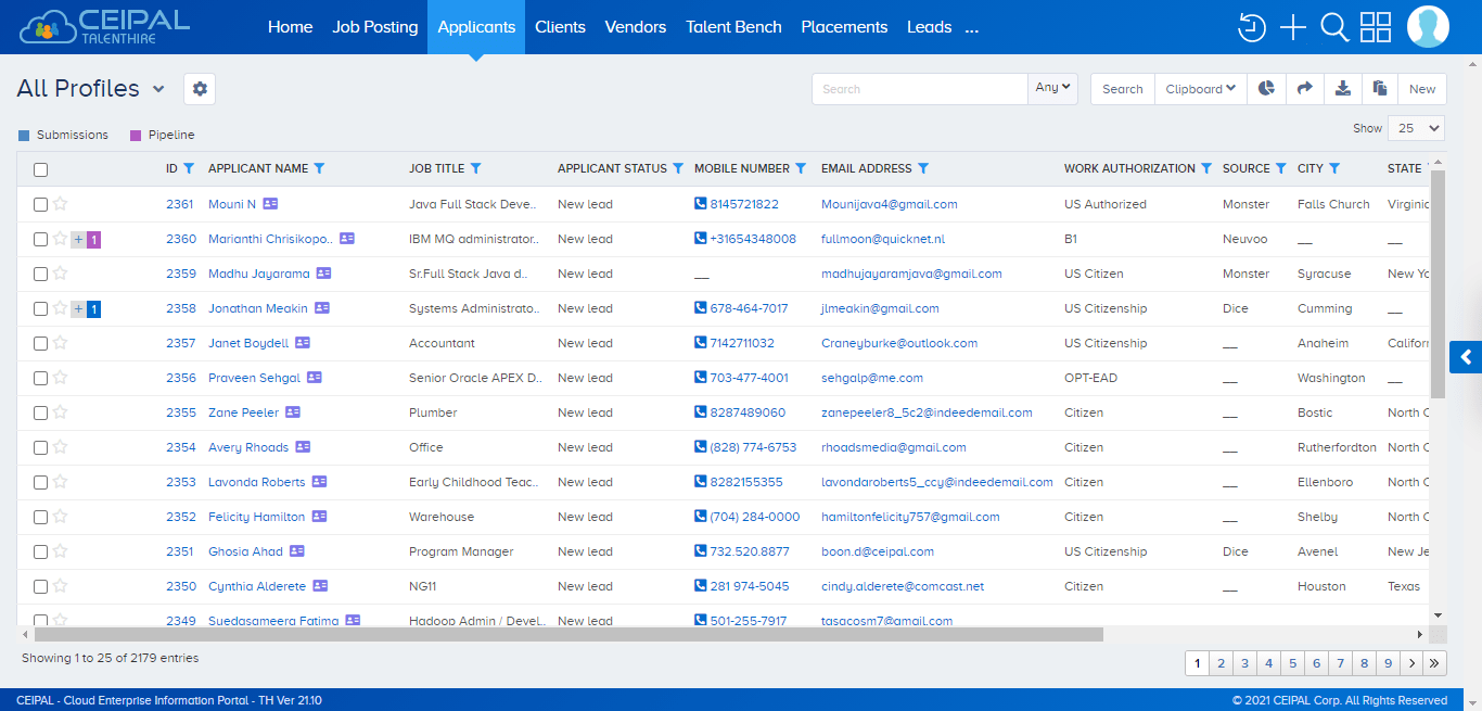 Ceipal ATS: Pricing, Features, and Integration in 2025