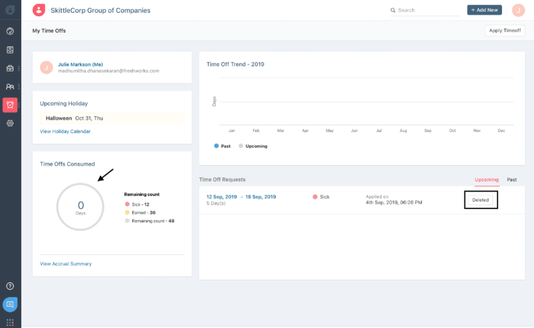 Best Leave Management System in India for 2025 - Get Free Demo