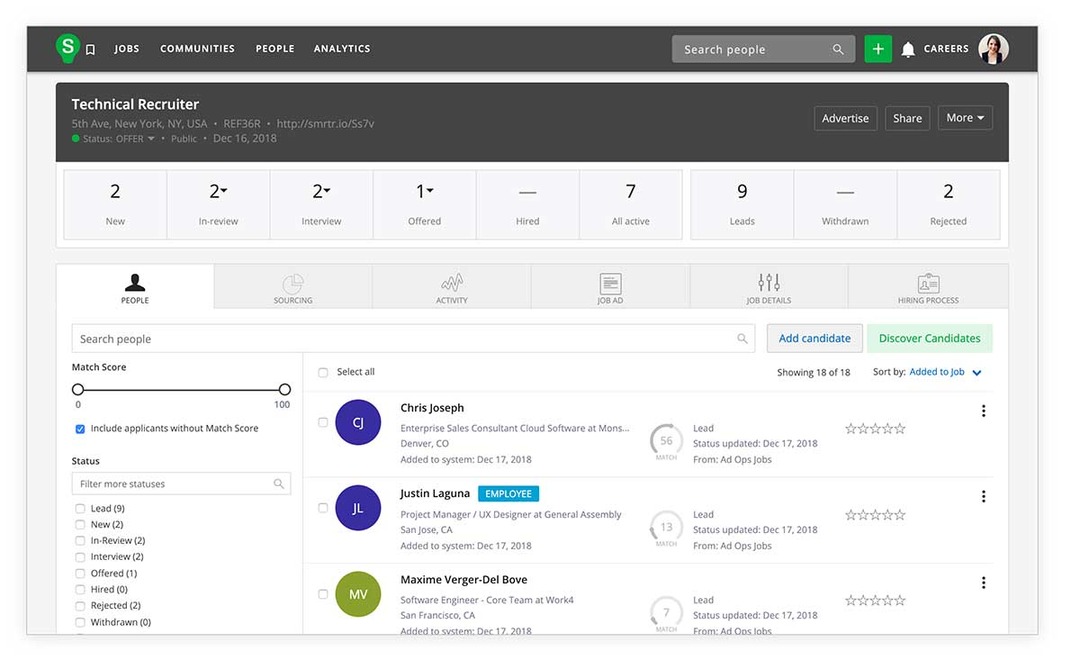 20 Best Applicant Tracking System (ATS) in 2024