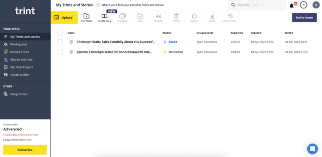 Best Transcription Software in India for Your Business - Get Free Demo