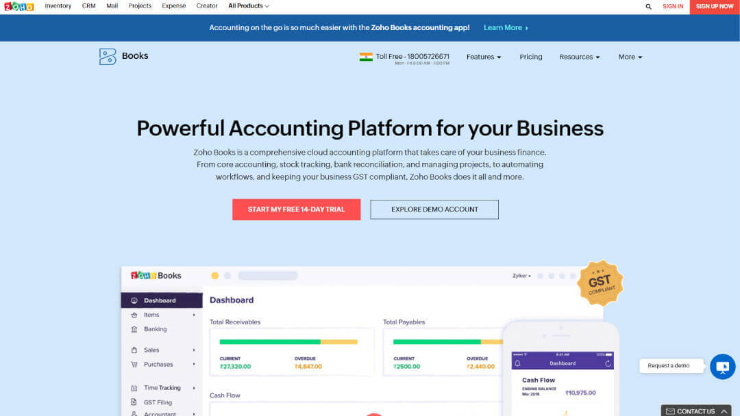 Best Online Accounting Software in India 2025 - Get Free Demo