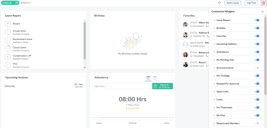 Best Leave Management System in India for 2025 - Get Free Demo